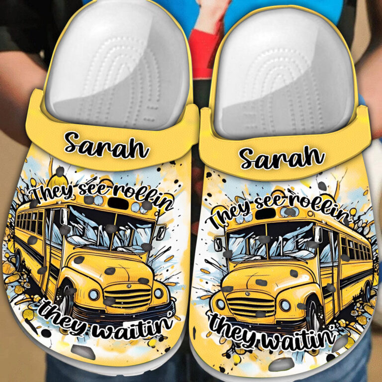 School Bus Driver Leather Tote Bag, Back To School Gifts, Beginning Of ...