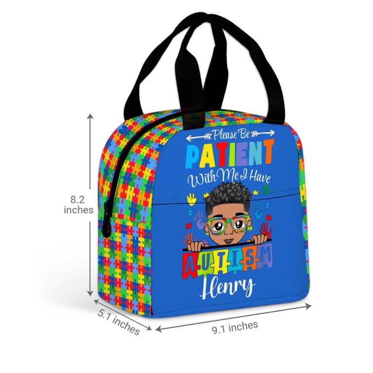 Personalized Backpack for Kids with Autism- Autism Awareness Bag – Back ...